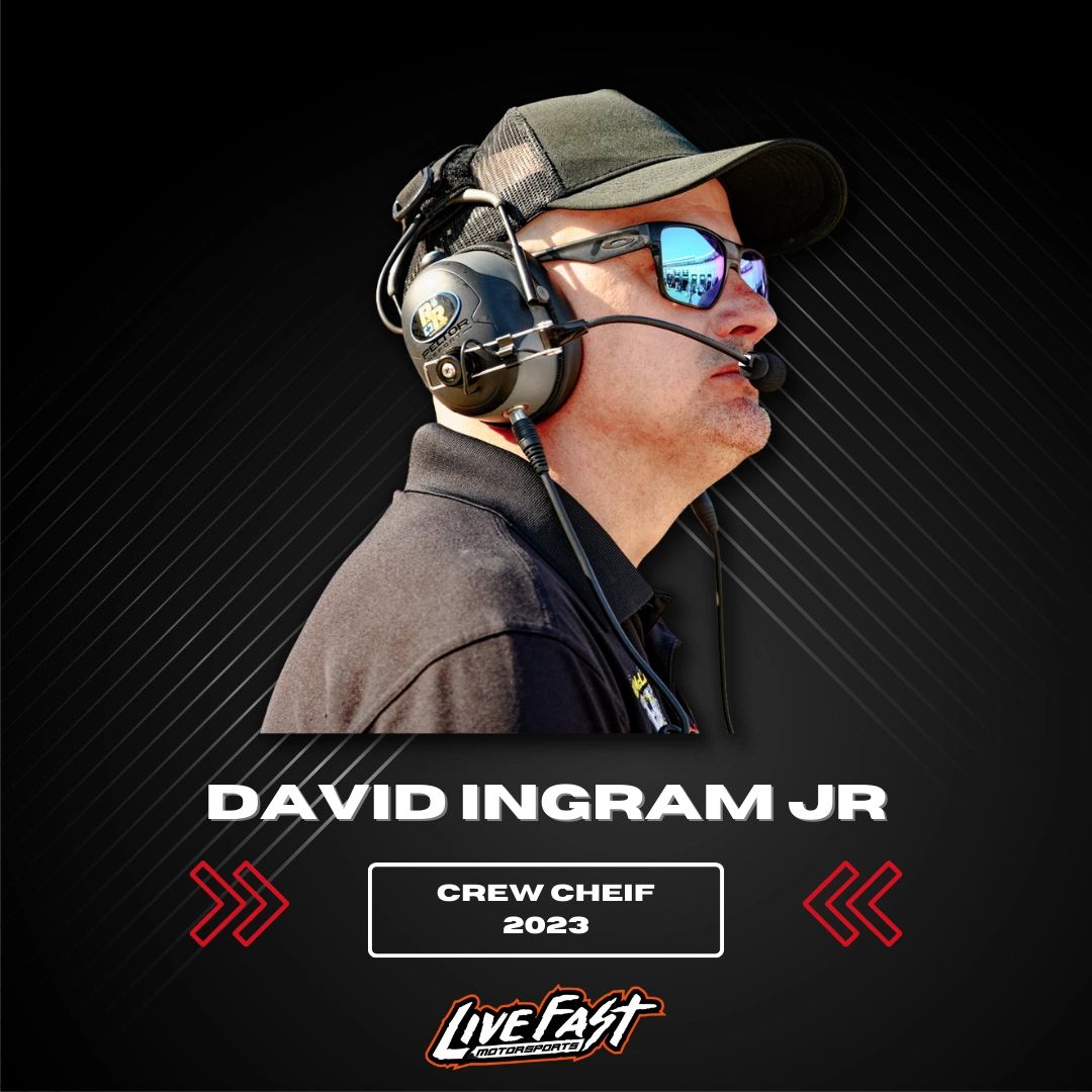 David Ingram Jr. to Serve as Crew Chief for LFM in 2023